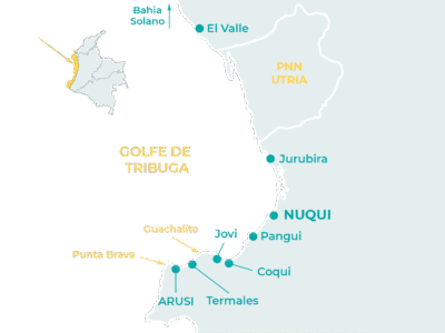 Qué hacer en Nuquí y alrederores (2026) » Blog de viaje por Colombia